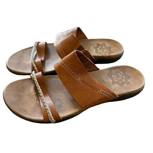 Merrell | Shoes | Merrell Size Womens Shundra Slides Sandals Port Cable ...